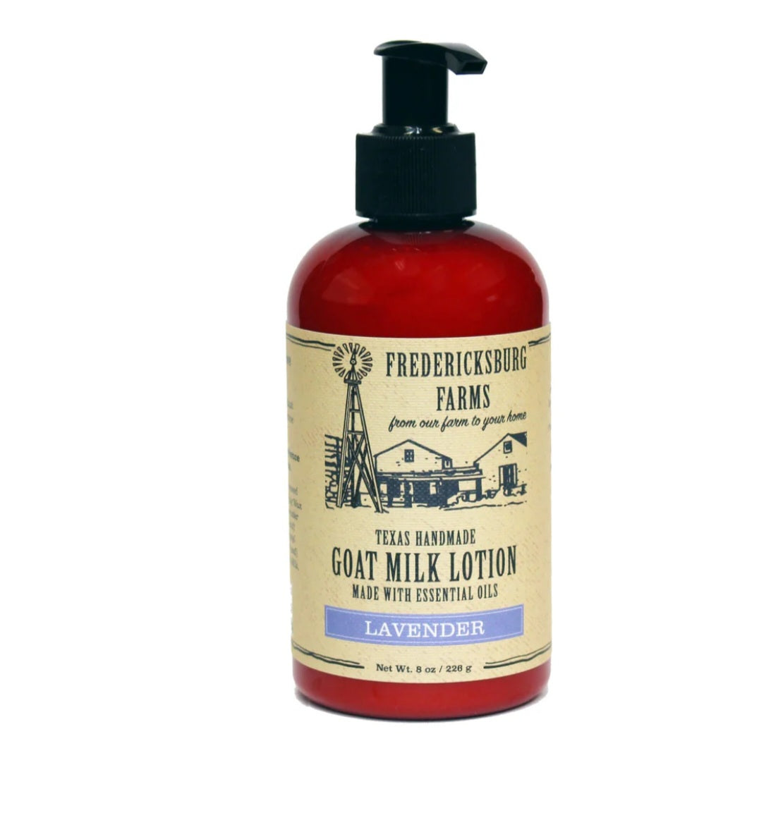 Fredericksburg Farms - Lavender Goat Milk Lotion – Texan Temptations
