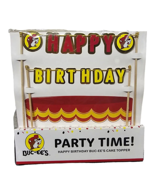 Buc-ee's Birthday Cake Topper – Texan Temptations